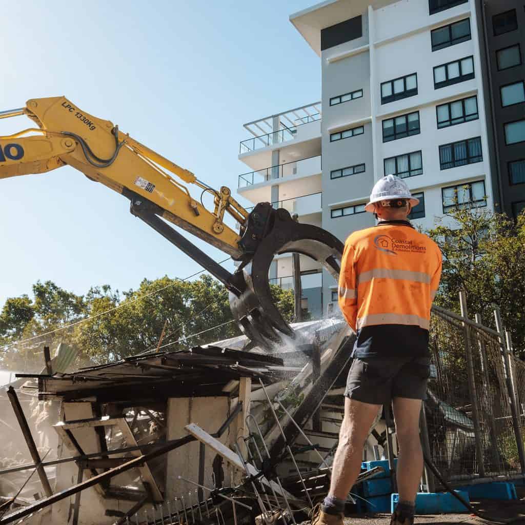 87 Birley Street Spring Hill | Demolition Project | Coastal Demolitions
